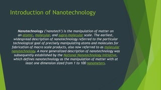 Nanotechnology | PPT