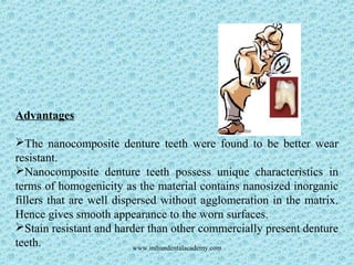 Nanotechnology/ dental implant courses | PPT