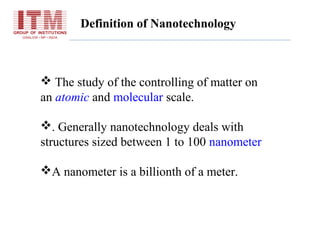 Nanotechnology | PPT