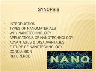 NANOTECHNOLOGY | PPT