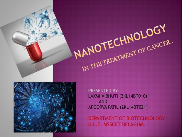 Nanotechnology in medicine | PPTX