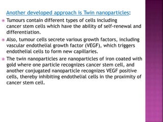 Nanotechnology in medicine | PPTX
