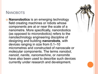 Nanotechnology | PPTX