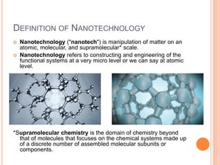 Nanotechnology | PPTX