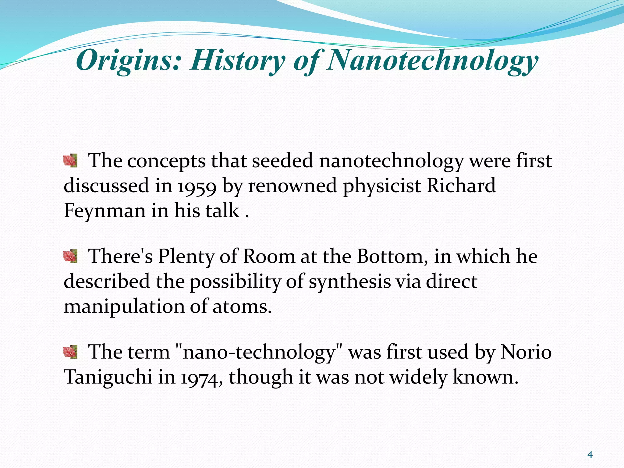 Nanotechnology | PPTX