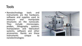 NANOTECHNOLOGY power points presentation | PPT