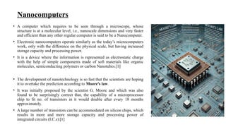 Nanotechnology.pptx NANOMETER TECHNOLOGY | PPT