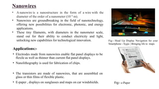Nanotechnology.pptx NANOMETER TECHNOLOGY | PPTX