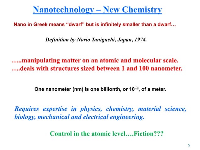 Nanotechnology chemistry of colours | PPT | Physics | Science