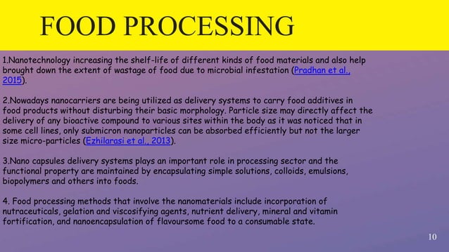 Nanotechnology - FOOD PROCESSING final copy.pptx
