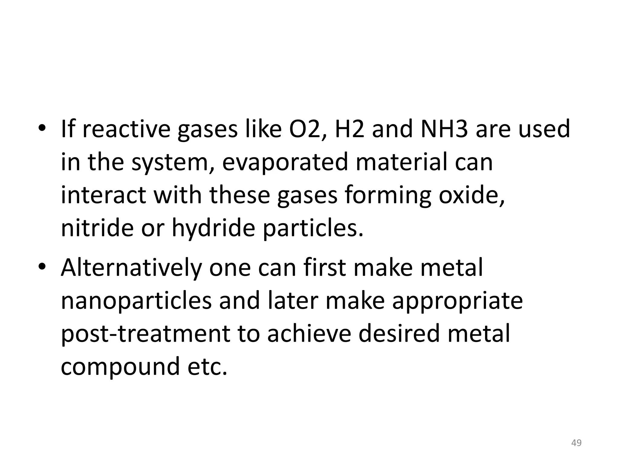 Synthesis Of Nanomaterials: Physical Methods | PPTX