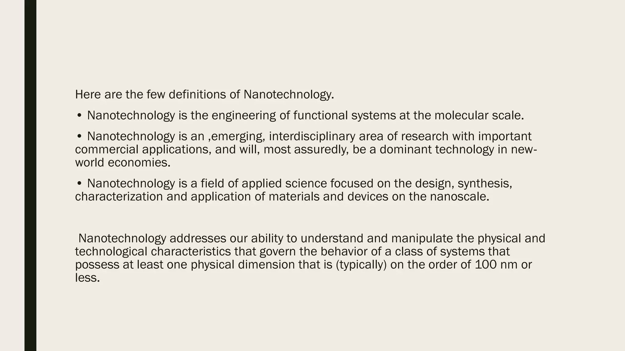 Nanotechnology 1 | PDF