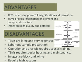 electron scattering,SEM,TEM,tunnel effect and lenses | PPT