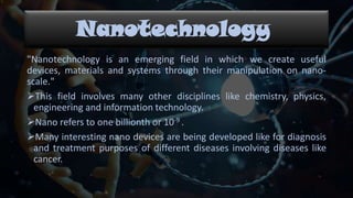 Nanotechnology and Cancer 6.pdf