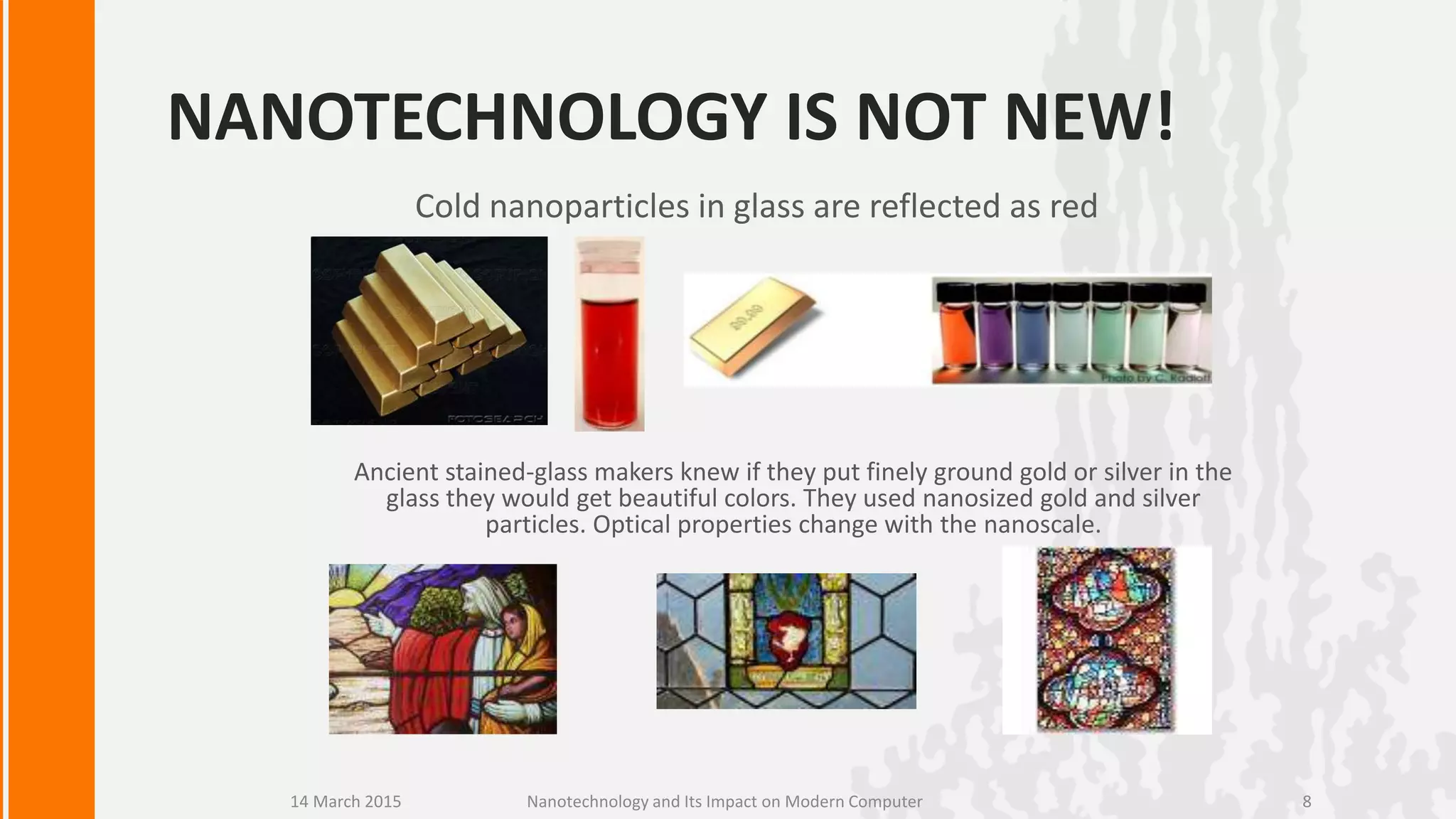 Nanotechnology and its impact on modern computer | PPTX