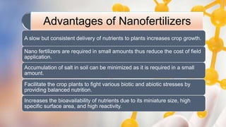 Nanotechnology and its use in agriculture | PPTX