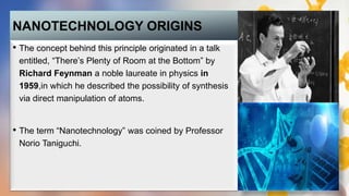 Nanotechnology and its use in agriculture | PPTX