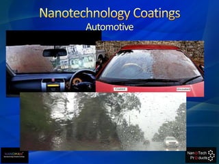 Nanotechnology coatings from Nanoman / Nanotech Products | PPTX
