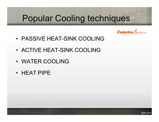 Nano technology cooling full ppt | PDF