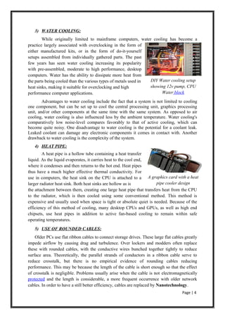 Nano technology cooling girija edited | PDF