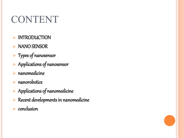 Nanotechnology ict ppt | PPT