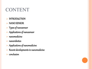 Nanotechnology ict ppt | PPTX