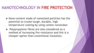 Nanotechnology in CIVIL ENGINEERING AND CONSTRUCTION | PPTX