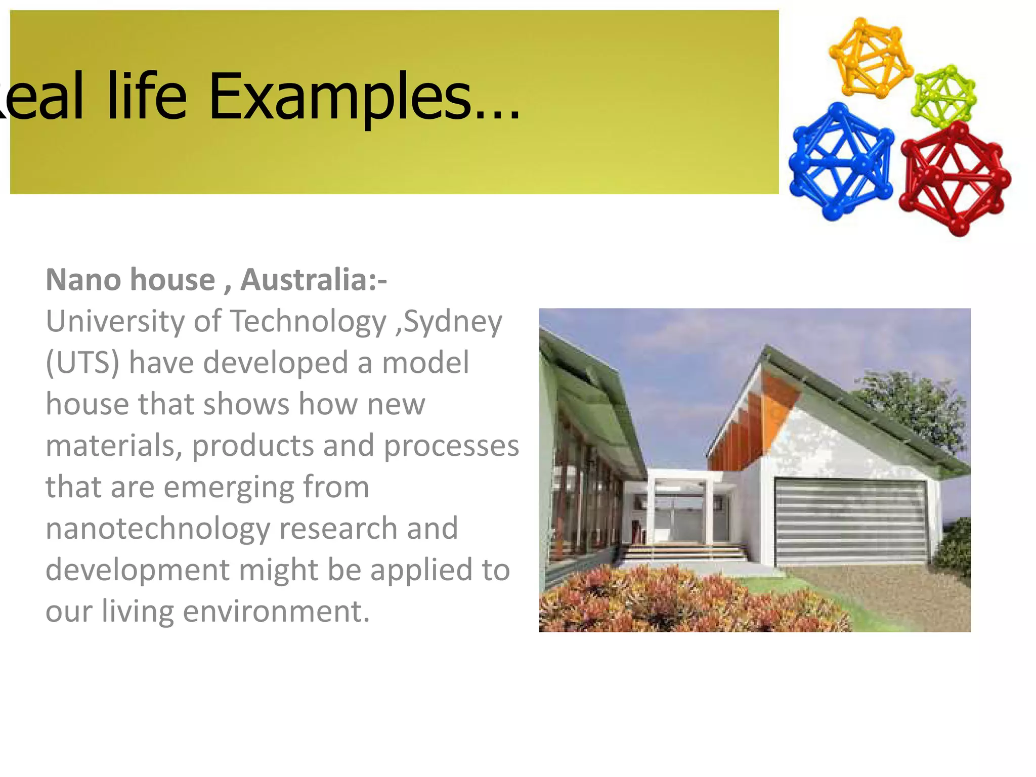Nanotechnology in building construction materials | PDF