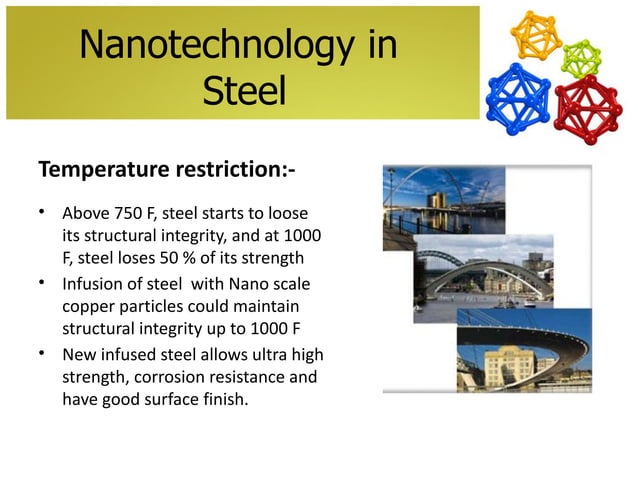 Nanotechnology in building construction materials | PDF