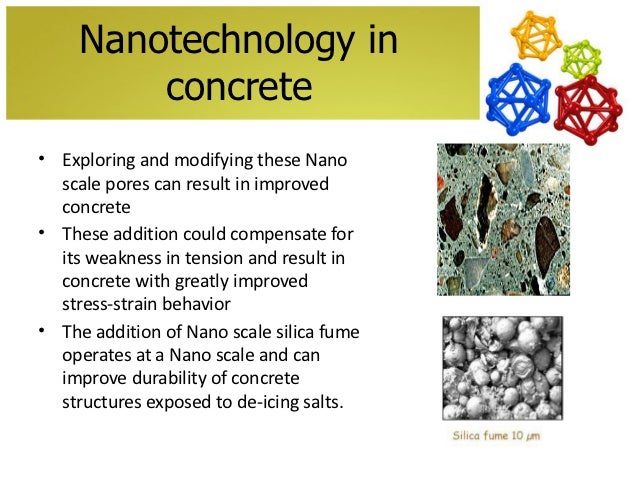 Nanotechnology in building construction materials