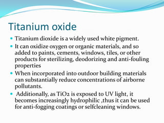 Nanotechnology In Civil Engineering | PPT