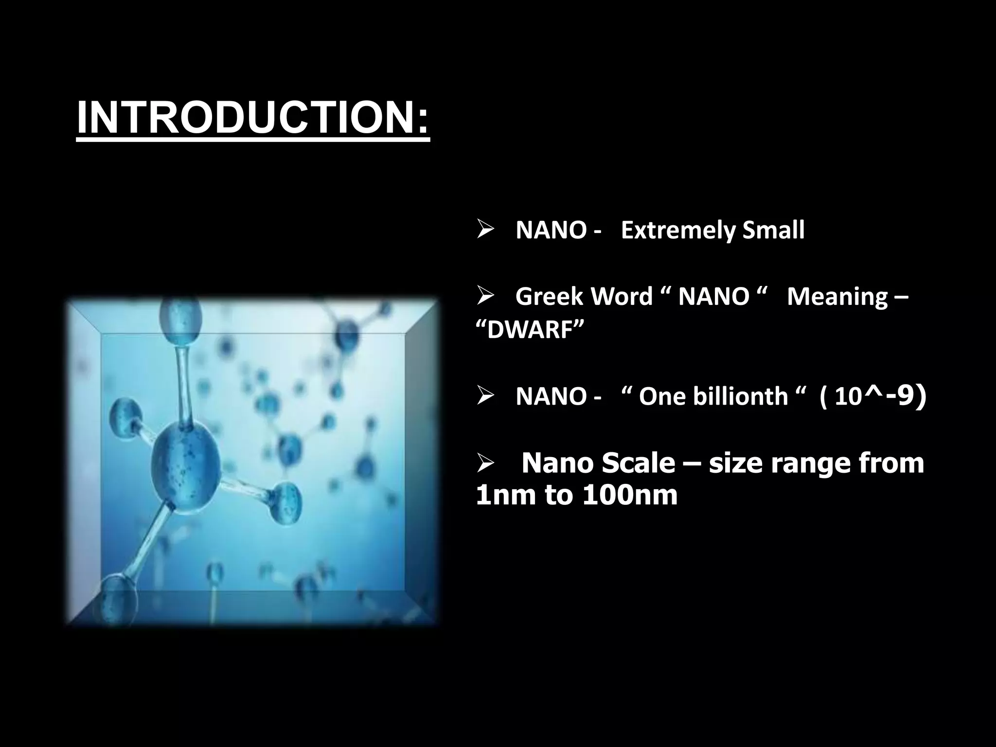 Nano technology in construction | PPT