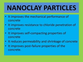 Nanotechnology in construction materioal | PPT