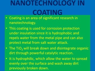 Nanotechnology in construction materioal | PPT