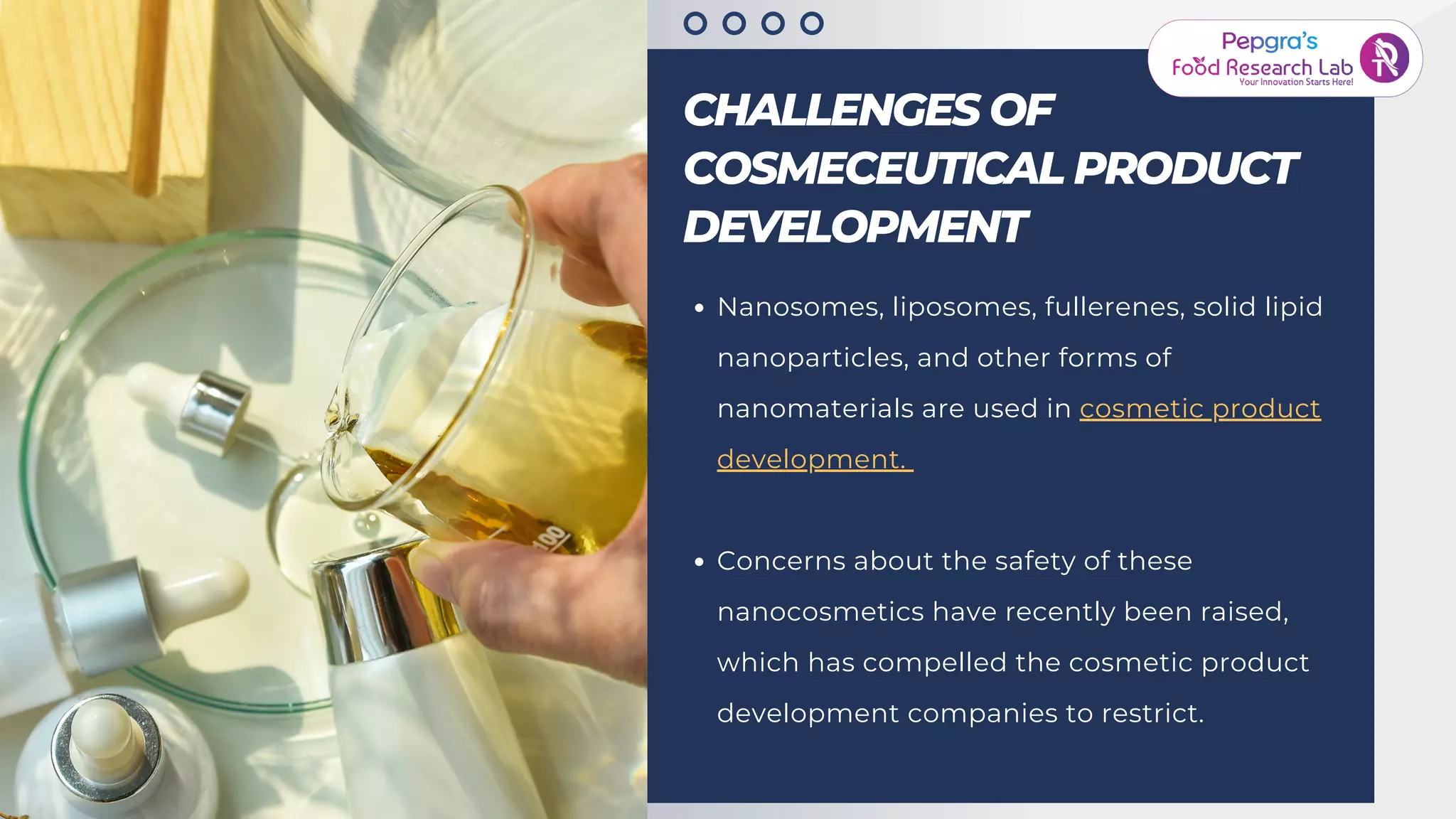 Nano Technology In Cosmetic Product Development - FoodResearchLab | PPT