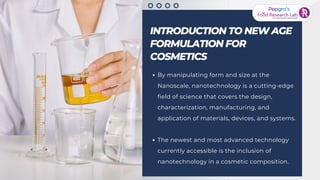 Nano Technology In Cosmetic Product Development - FoodResearchLab | PDF