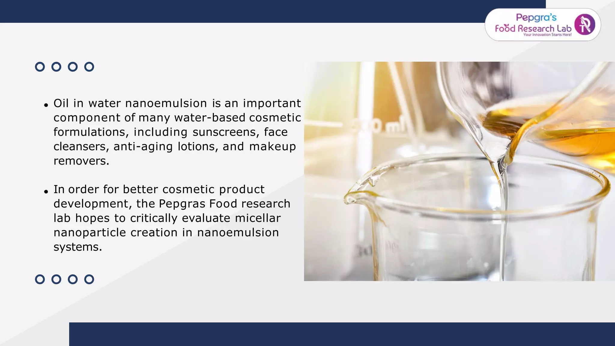 Cosmetic Product Development using Nano Technology - FoodResearchLab | PPTX