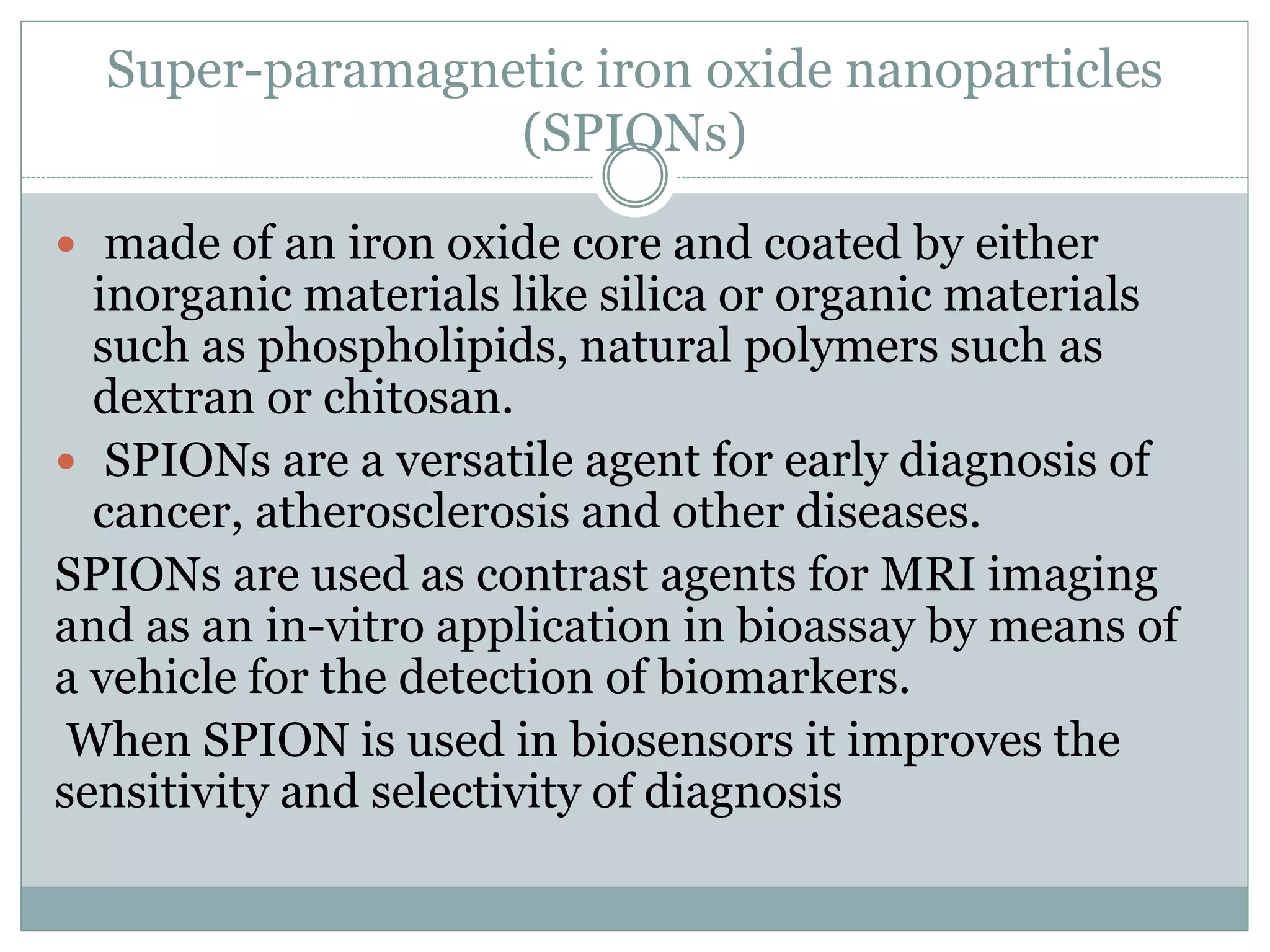 Nanotechnology in diagnostic pathology | PPTX
