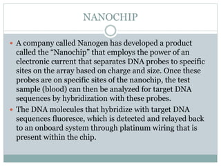 Nanotechnology in diagnostic pathology | PPTX