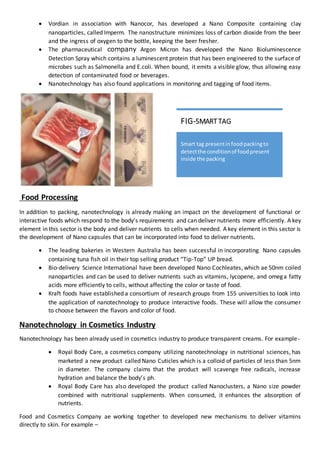 Nanotechnology in food and agriculture | DOCX