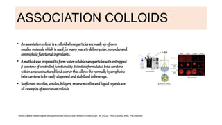 Nanotechnology in food industry | PPTX