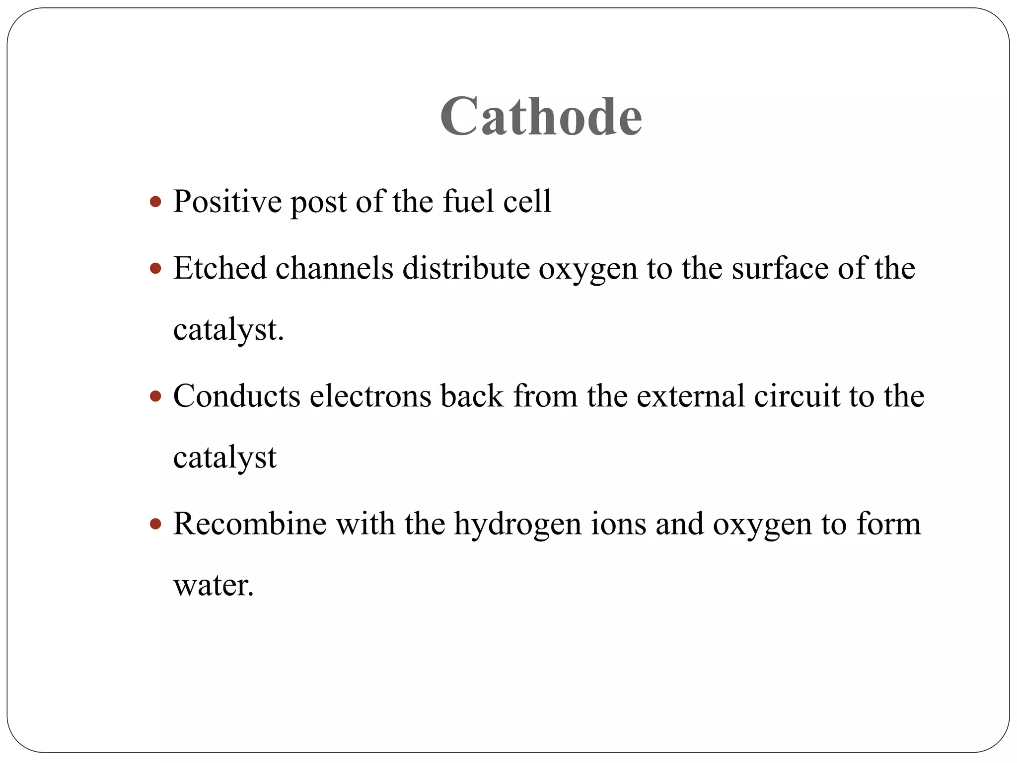 Nanotechnology in fuel cell | PPTX