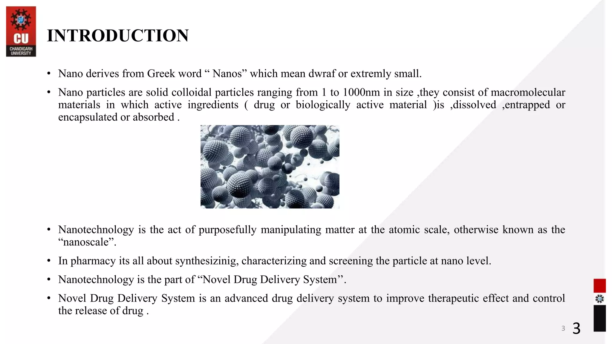 Nanotechnology in Pharmaceutical Field Slideshare | PPTX ...