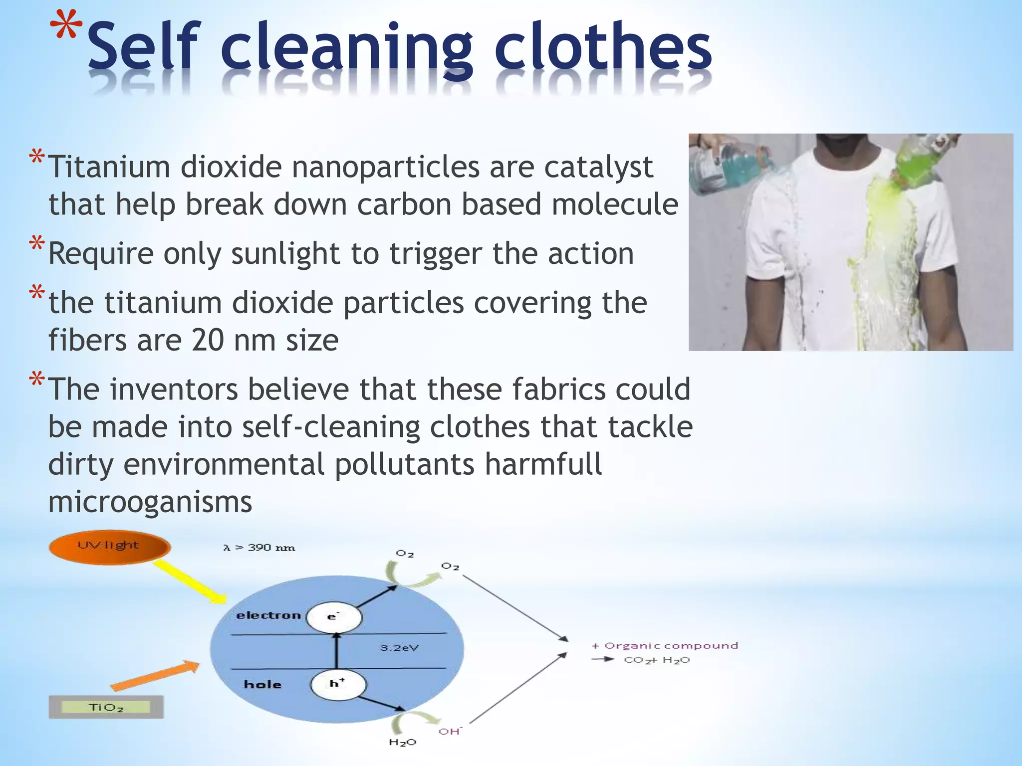 Nanotechnology in textiles | PPTX