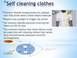 Nanotechnology in textiles | PPTX