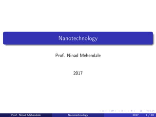 Nanotechnology lecture1 | PPT