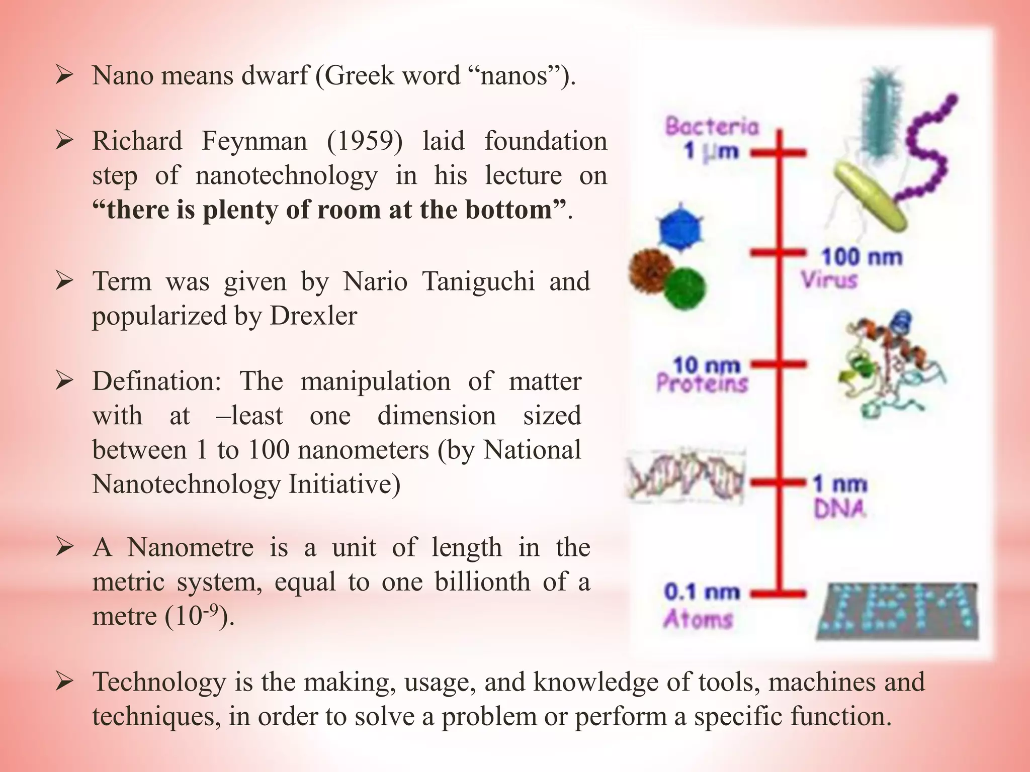 Nanotechnology | PPTX