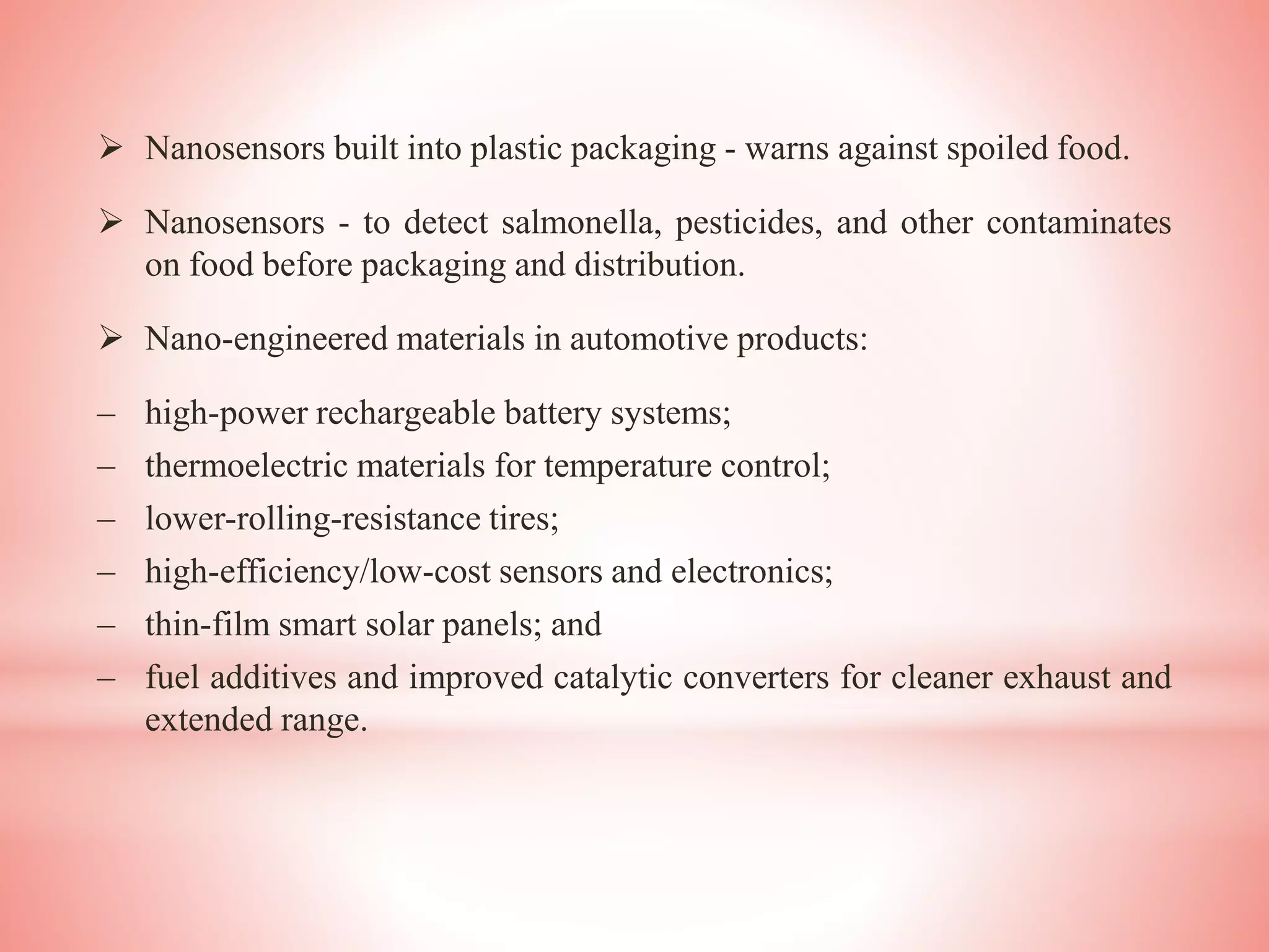 Nanotechnology | PPTX