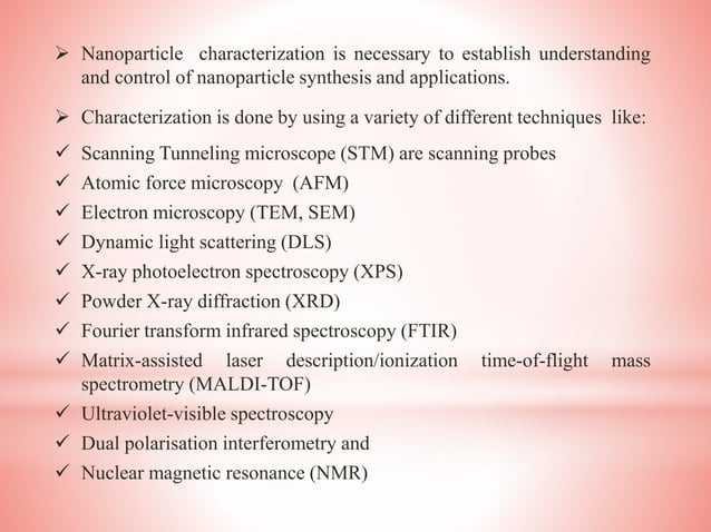 Nanotechnology | PPTX | Physics | Science