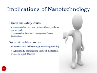 Nano technology ppt | PPTX